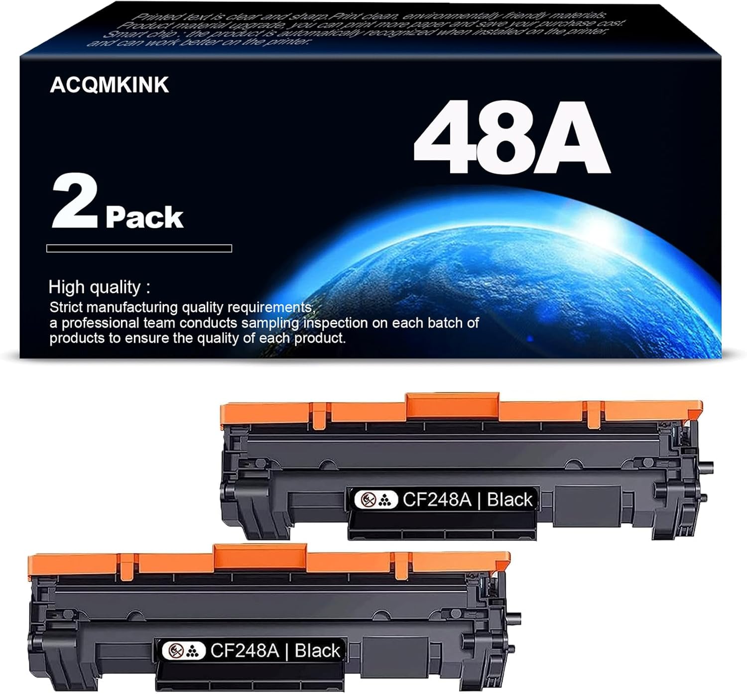 Amazon.com: ACQMKINK 48A Toner Cartridge Black Replacement for HP48A ...