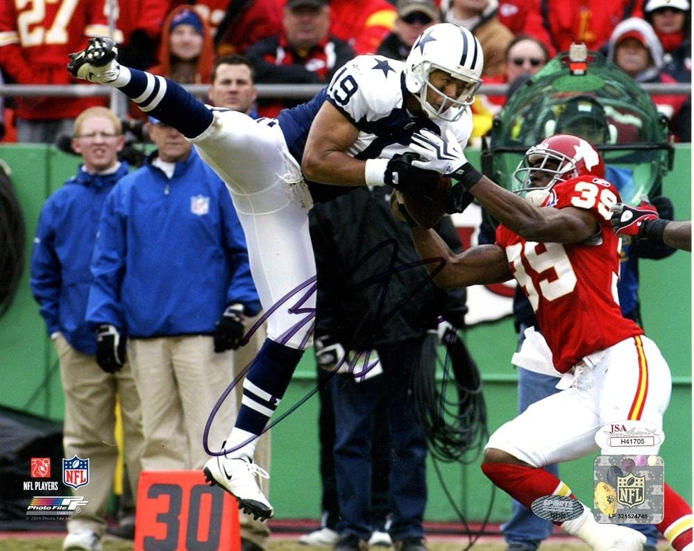 Miles Austin Autographed Photo - 8x10 - JSA Certified - Autographed NFL ...