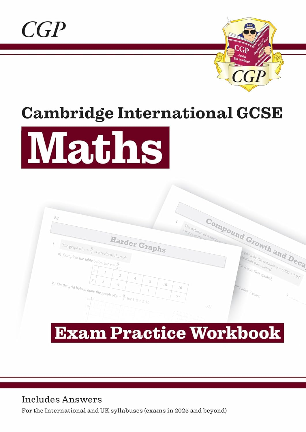 New Cambridge International GCSE Maths Exam Practice Workbook: Core ...