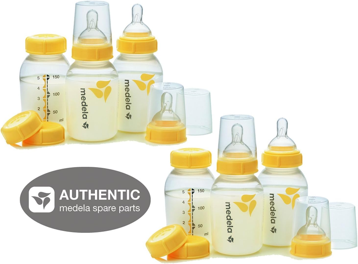 2 Sets Medela Breastmilk Bottle Set, 5 Ounce, 3 Count by Medela ...