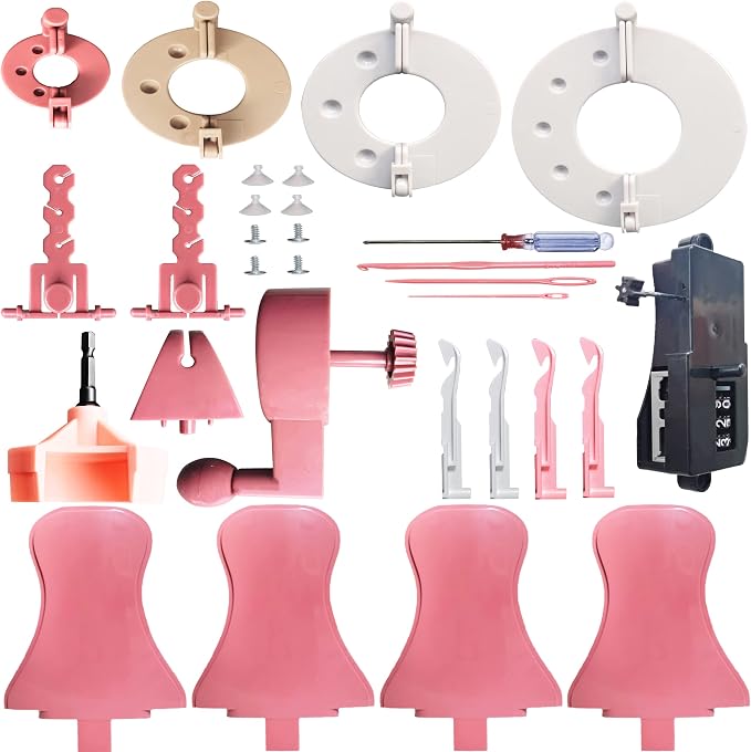 Amazon.com: 32 Pcs Set Sentro 40/48 Knitting Machine Accessories ...