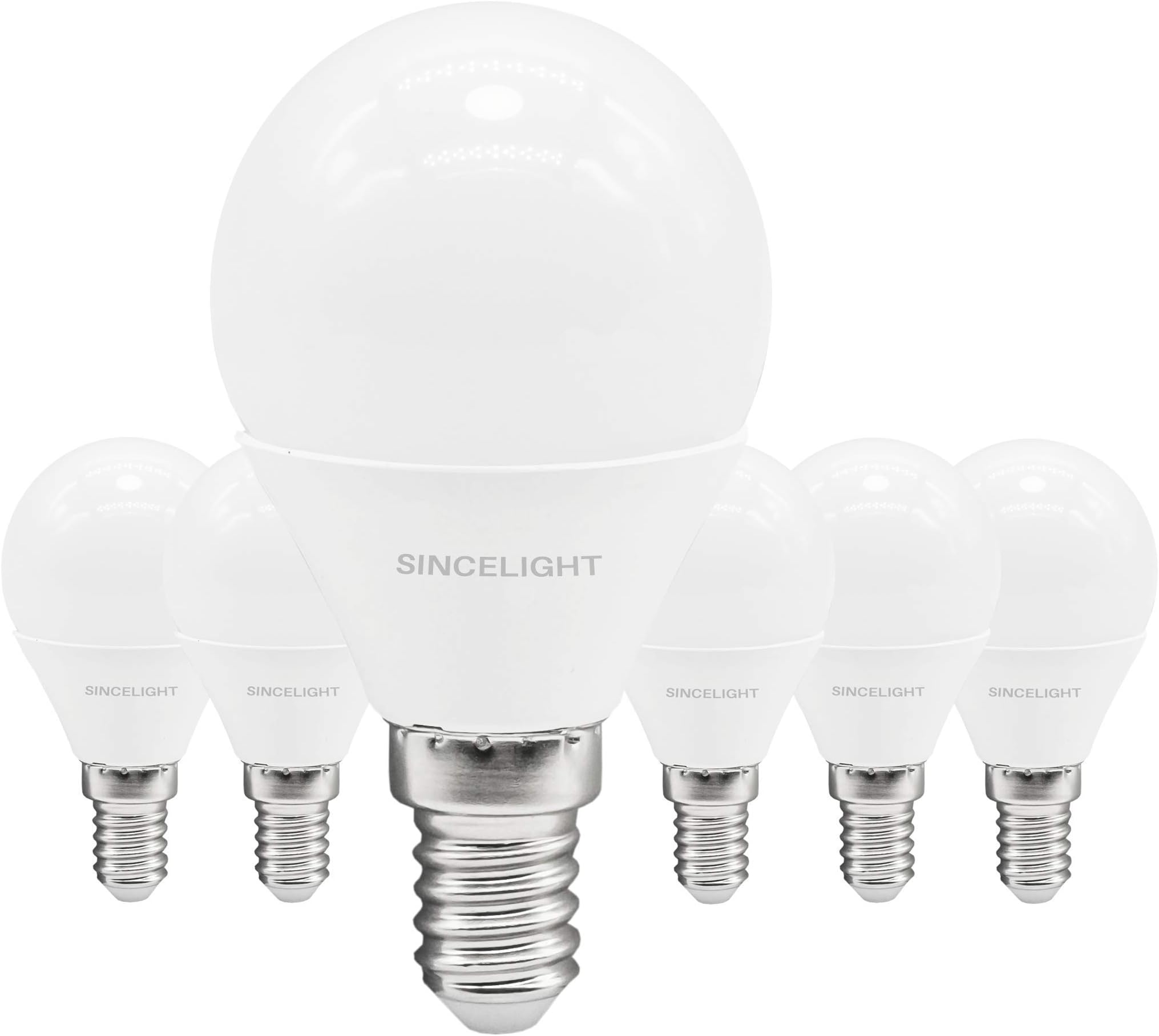 UYHGO LED E14 Small Edison Screw Golf Ball P45 Bulb, 3W (Equivalent to ...