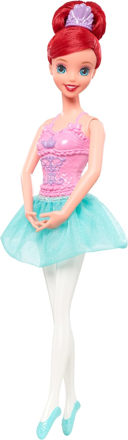 Amazon.com: Mattel Disney Princess Ballerina Princess Ariel Doll : Toys ...