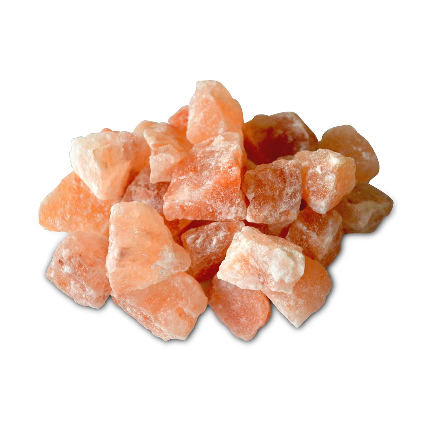 Amazon.com : POHS Himalayan Pink Salt Chunks 11 Lbs Bag 100% Authentic ...