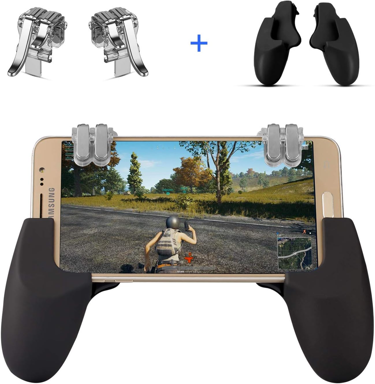 Amazon.com: AnoKe PUBG Mobile Controller - Cellphone Game Trigger / Mobile Game Controller ...