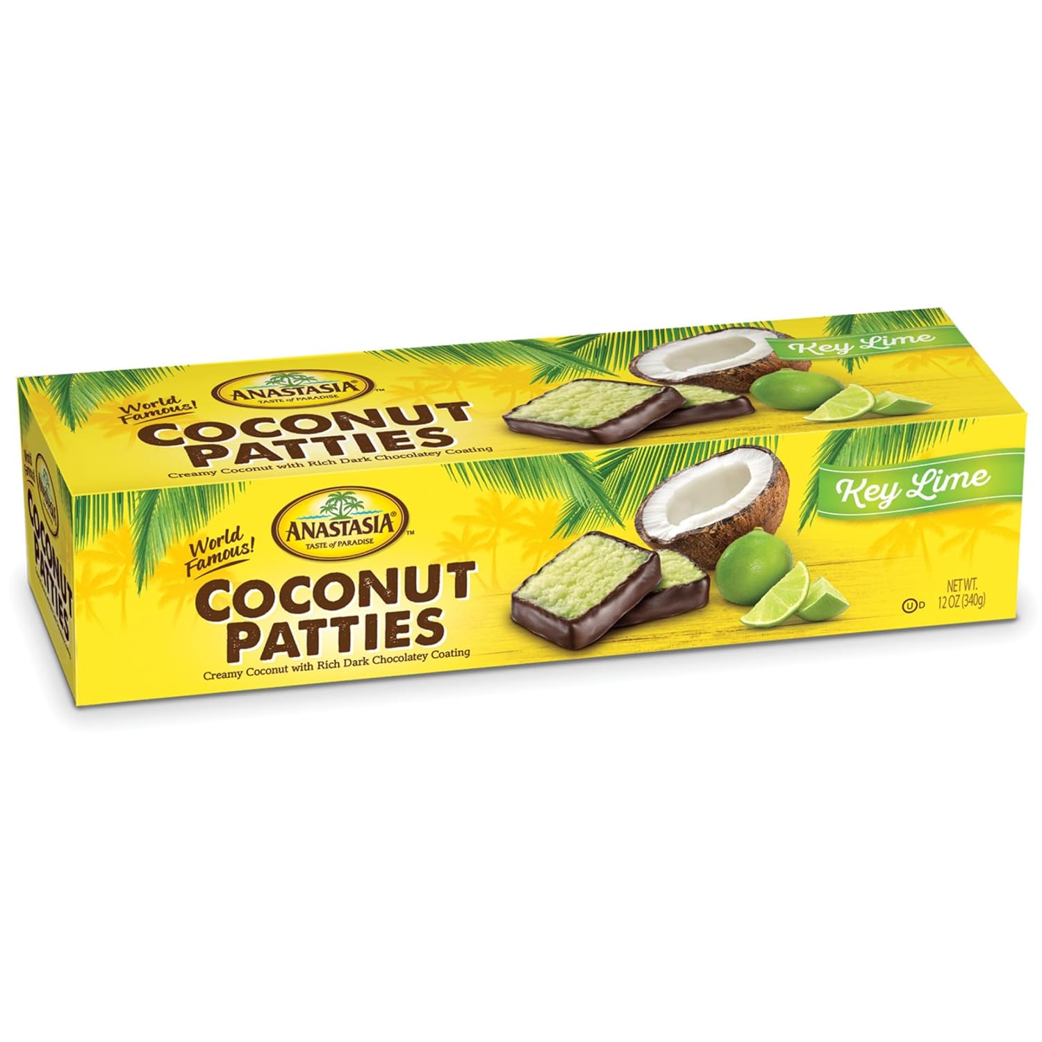 Amazon.com : Coconut Patties, Chocolate, Anastasia Coconut Key Lime ...