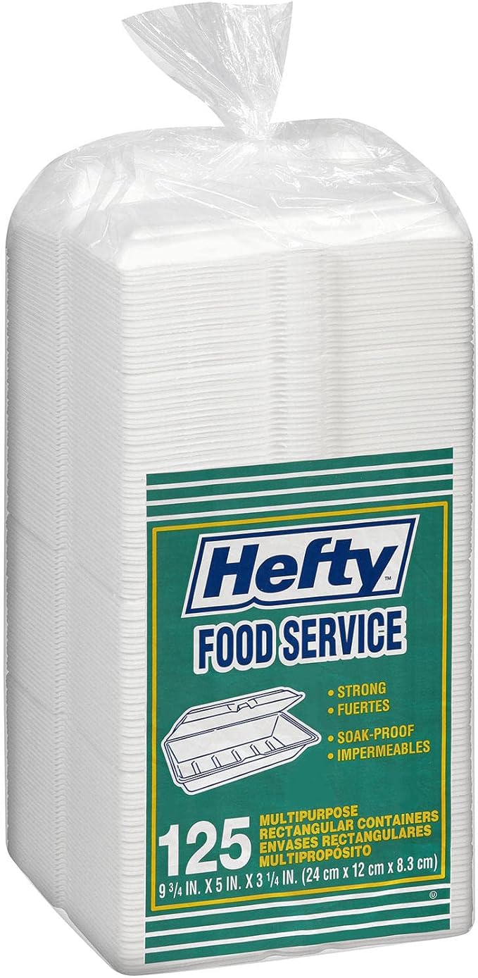 Amazon.com: Hefty Food Service Containers (125ct.): Home & Kitchen