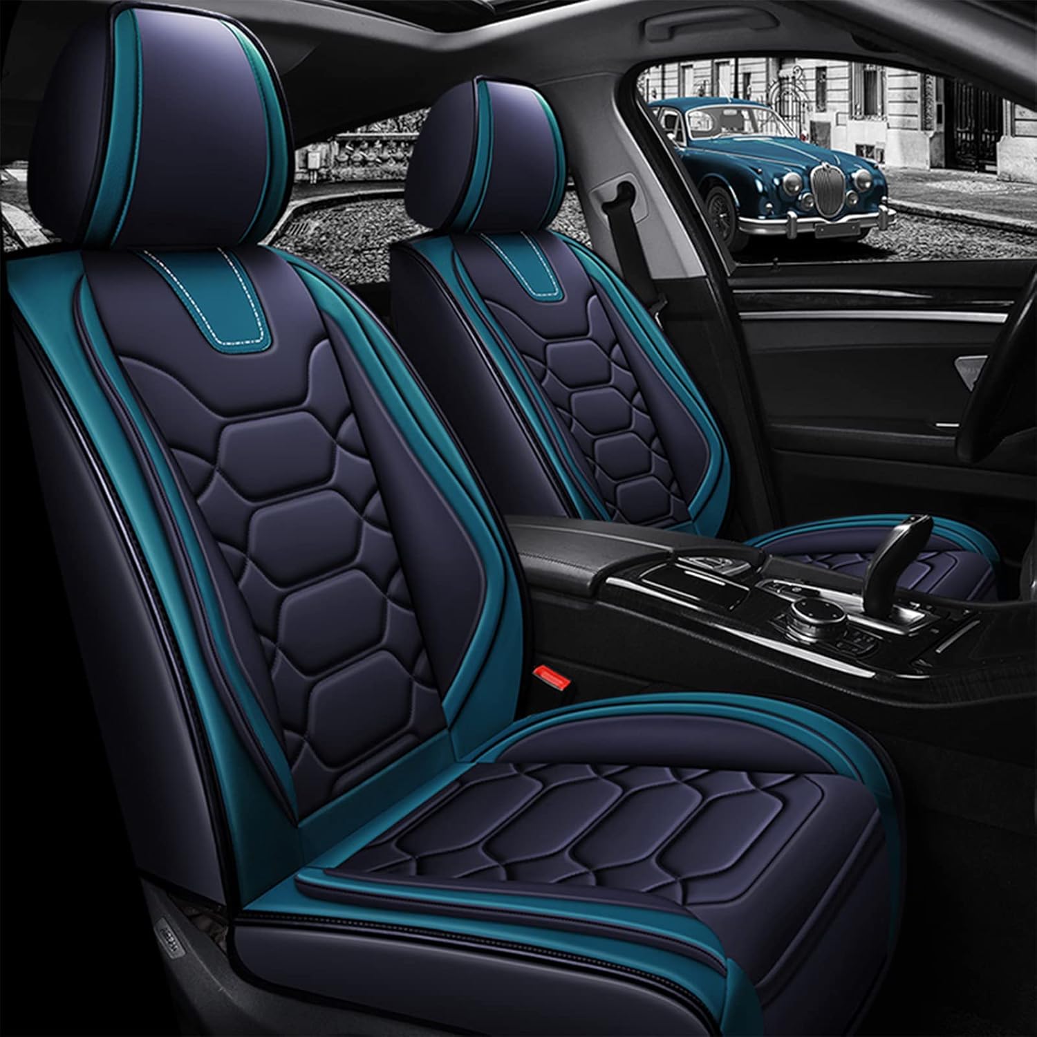 Amazon | Cungko カーシートカバー に適し ホンダ CR-Zホンダ HR-Vホンダ MDX 車 アクセサリー レザー シート ...