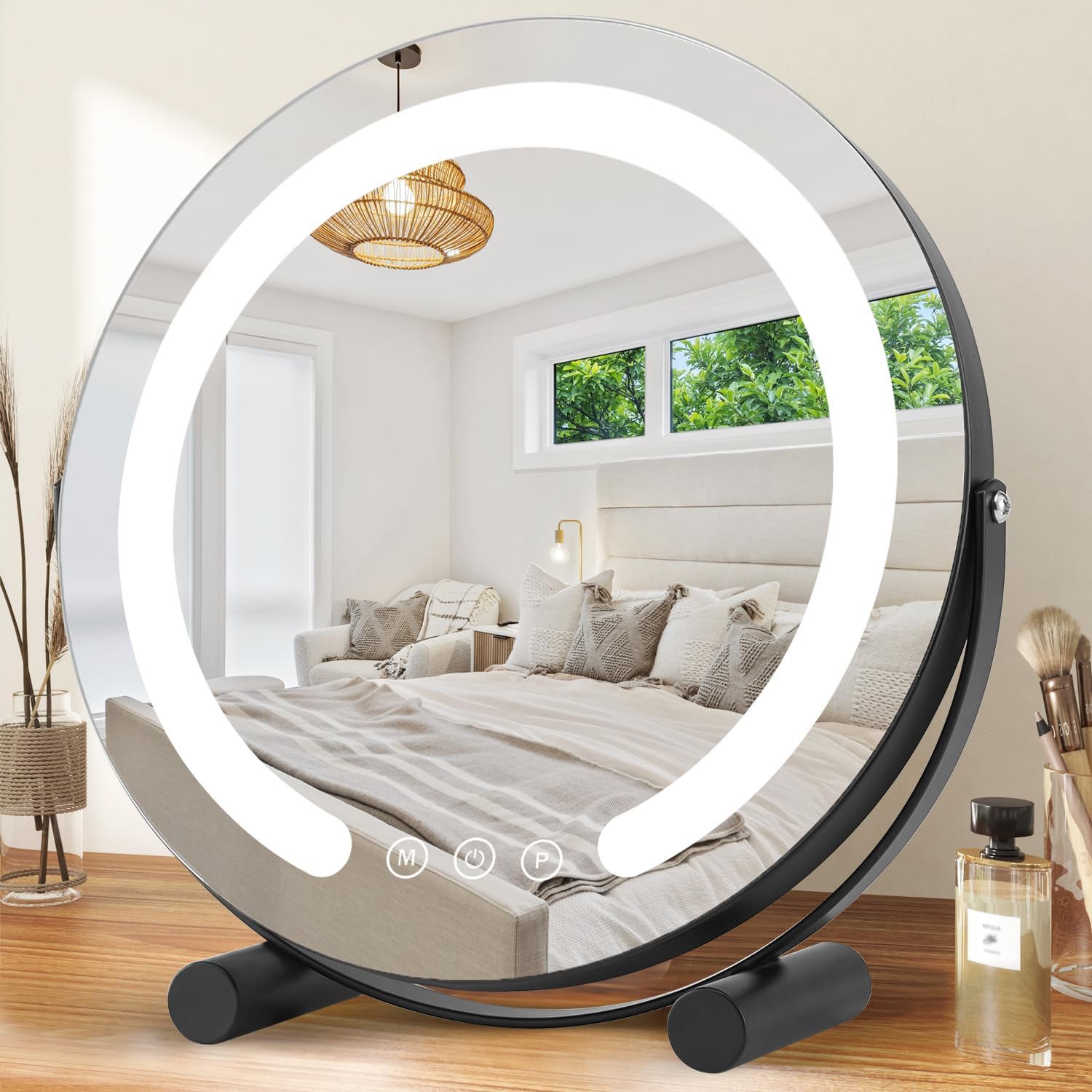 Amazon.com - ALHAKIN 13 inch Vanity Mirror with Lights, LED Makeup ...