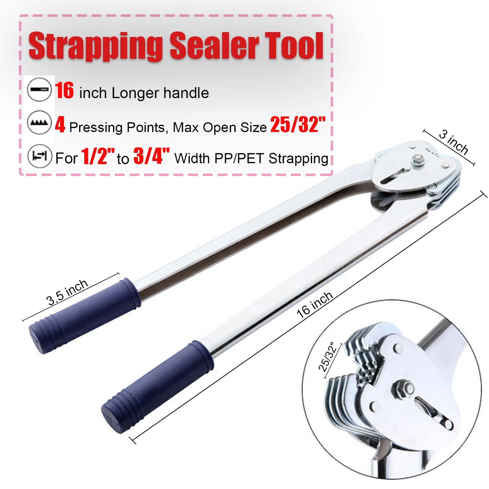 Plastic Strapping Banding Tool Packaging Banding Strapping Kit ...