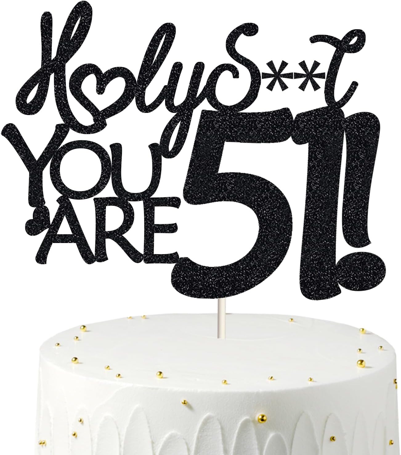 Amazon.com: Happy 51st Birthday Cake Topper 51 Birthday Cake Toppers ...