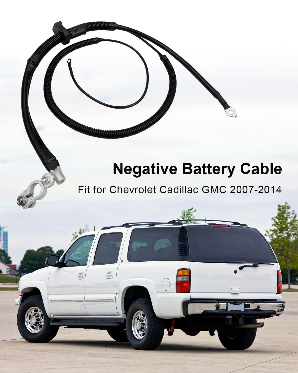 Snapklik.com : Negative Battery Cable Fit For Chevrolet Silverado ...