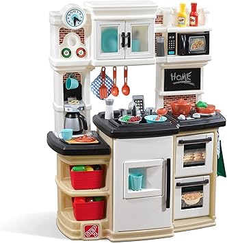 Amazon.com: Step2 Great Gourmet Kitchen | Durable Kids Playset with ...