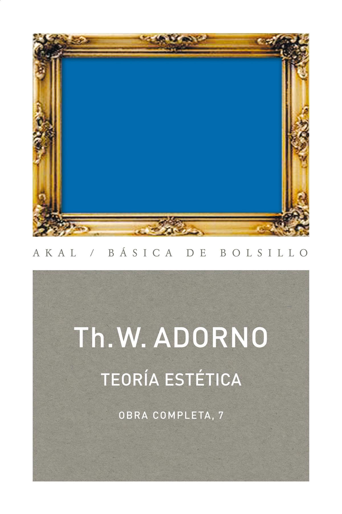 Teoría estética (Obra Completa/ Complete Works) (Spanish Edition ...