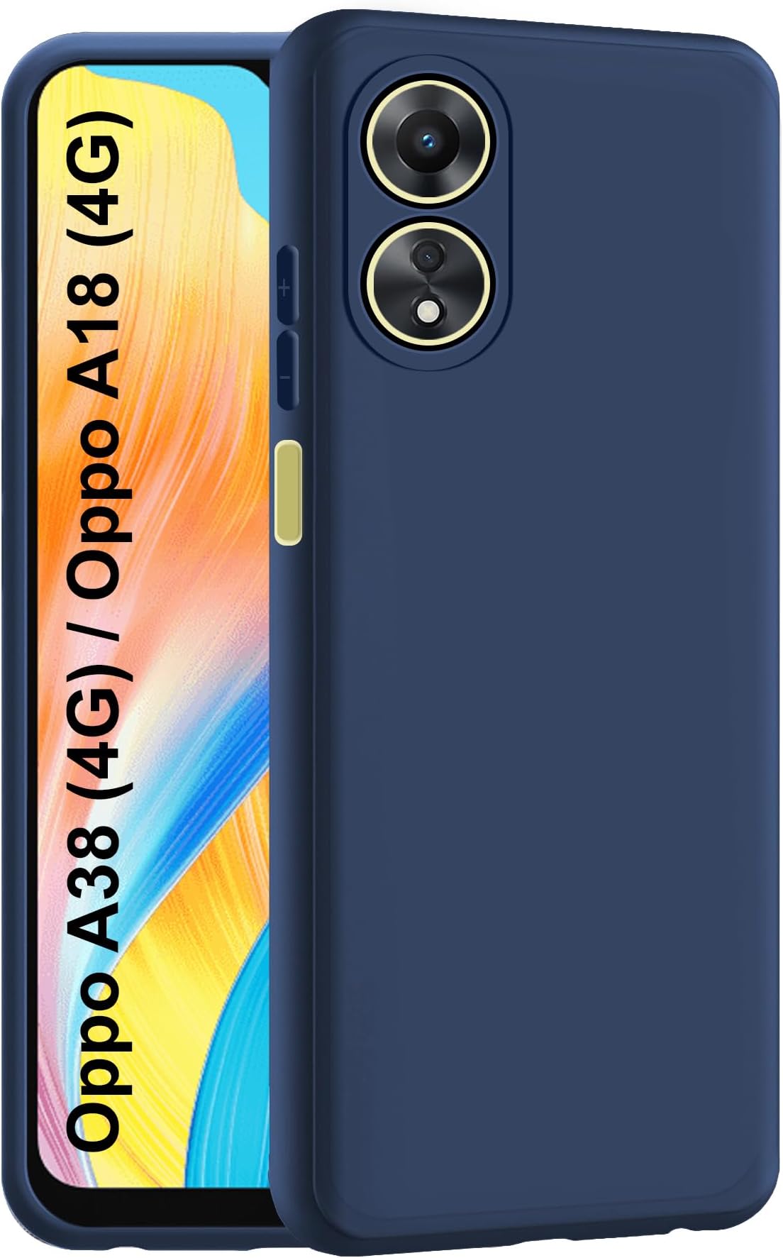 CEDO Oppo A38 (4G) / Oppo A18 (4G) Back Cover | Camera Bump Protection ...
