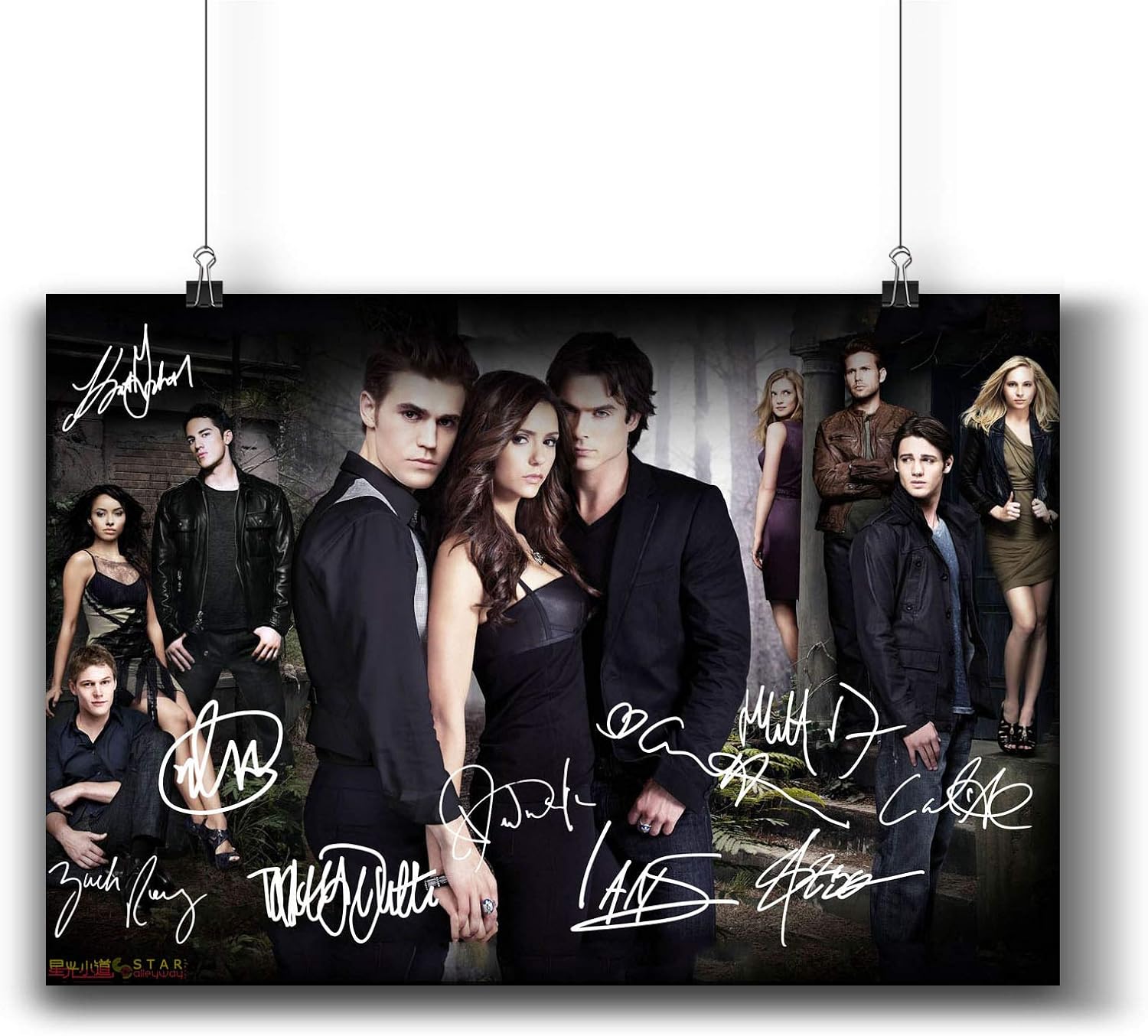 Vampire Diaries Season 5 Cast Poster The Vampire Diaries: Season 2
