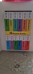 Amazon.com: Baby Einstein - My First Library Board Book Block 12-Book ...