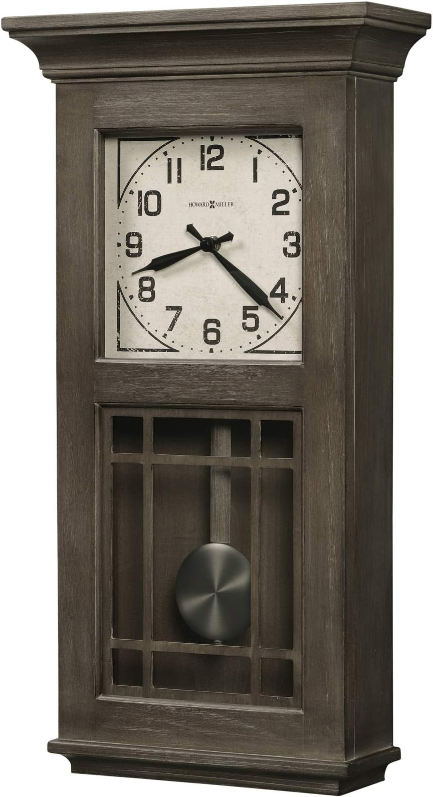 Amazon.com: Howard Miller Cambria Wall Clock II 549-518 – Legacy Oak ...
