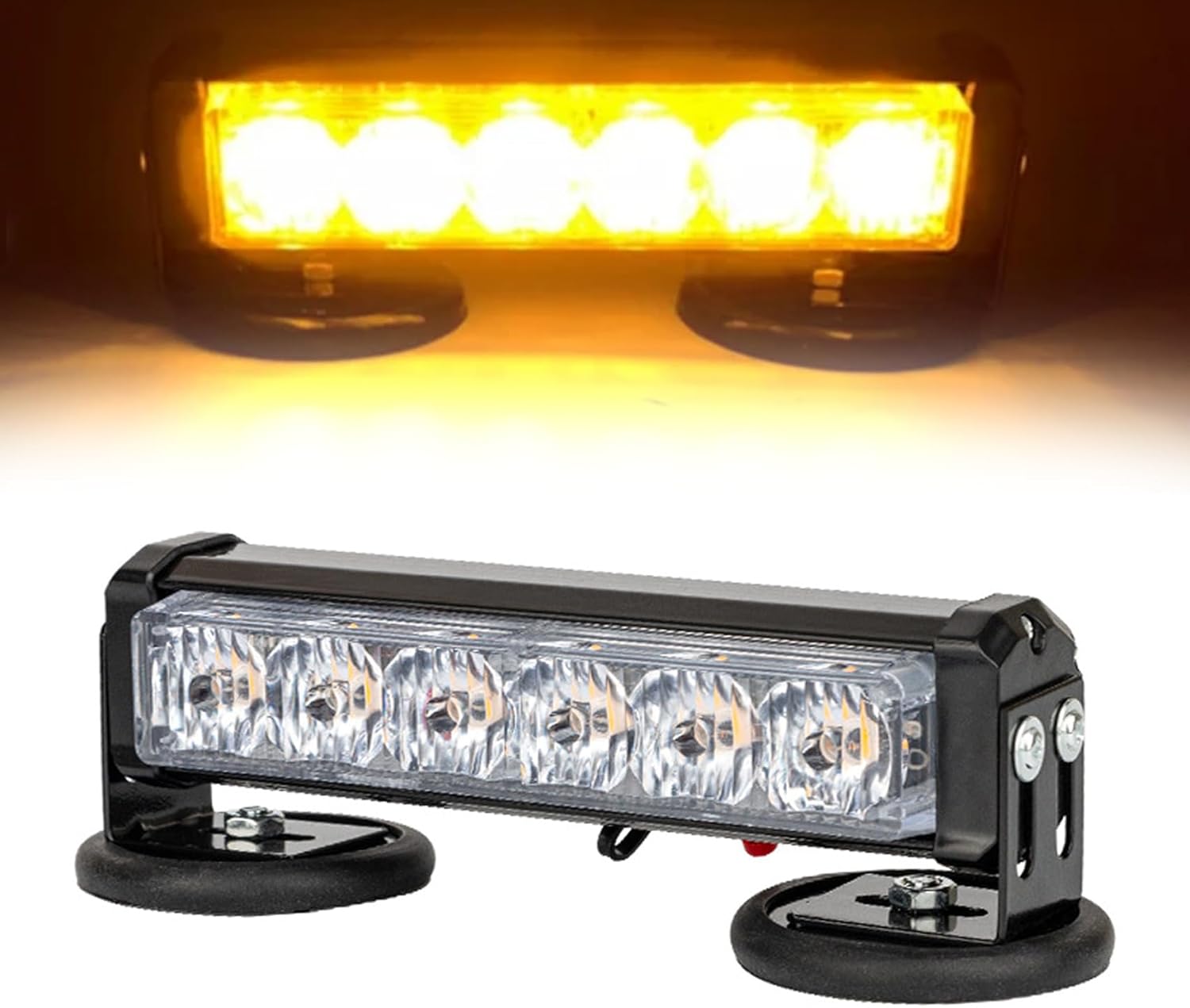 Amazon.com: Car Strong Magnetic Flash Light, LED Emergency Strobe ...