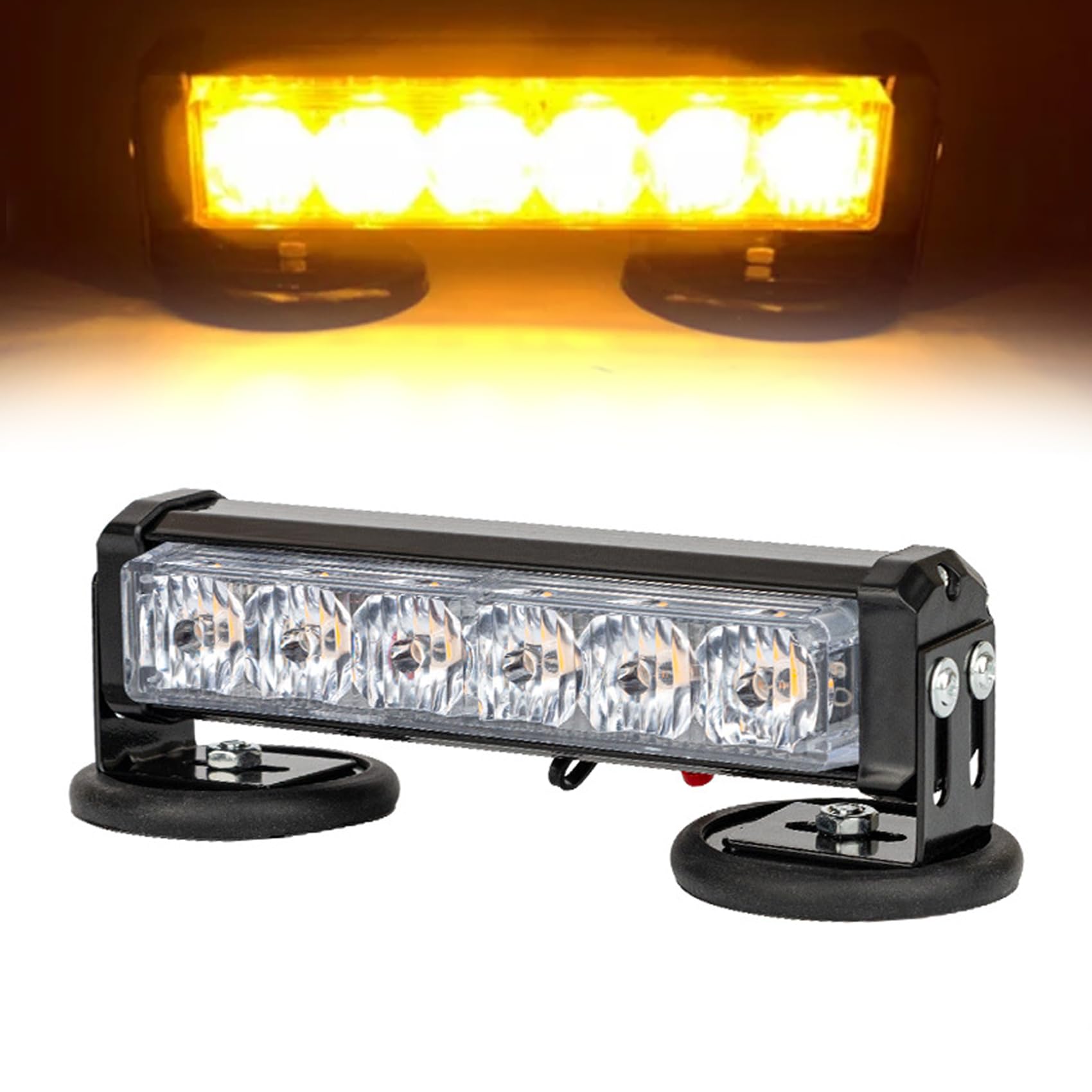 Amazon.com: Car Strong Magnetic Flash Light, Emergency flashing warning light, LED Emergency ...