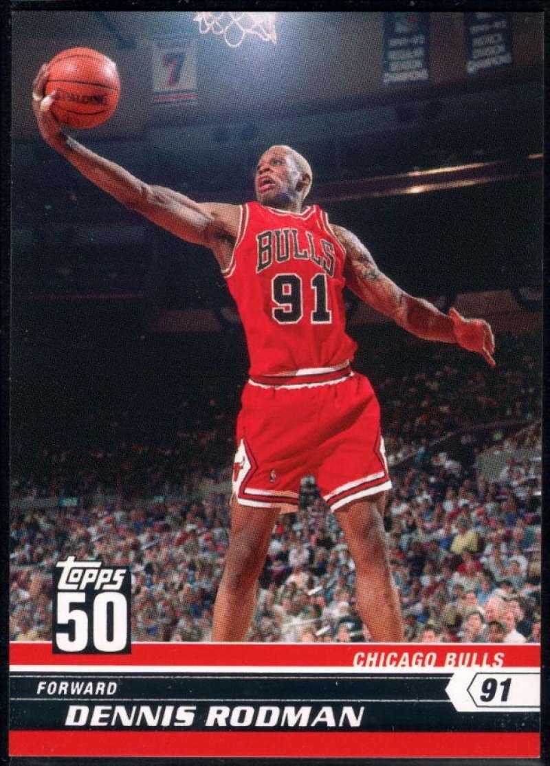 Basketball NBA 2007-08 Topps 50th Anniversary #29 Dennis Rodman – Yaxa ...