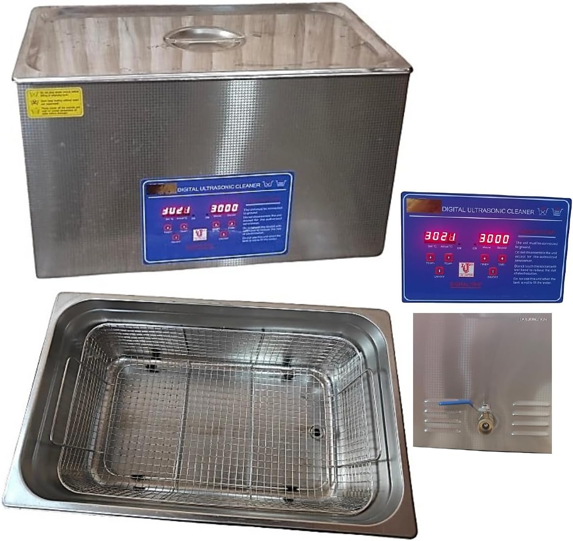 LABMAN Digital Ultrasonic Cleaner - 5L -LMUC6D : Amazon.in: Industrial ...