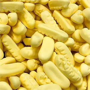 Banana Sweets │ Foam Bananas Sweets │ 500 Gram Bulk Bag │ 500g ...