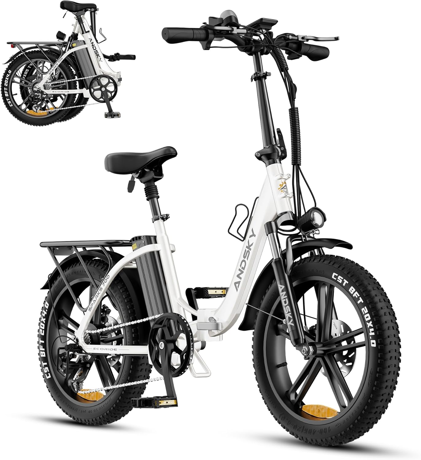 ANDSKY S700 Electric Bike User Manual