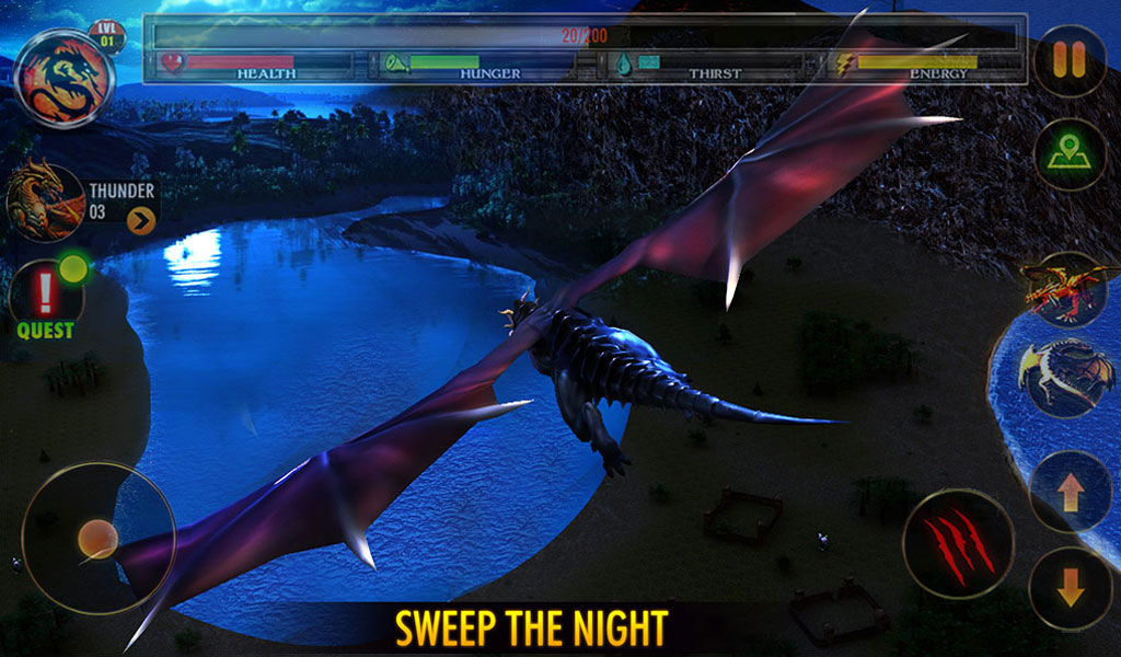 Real Dragon Simulator 3D:www.amazon.com:Appstore for Android
