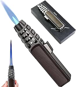 Amazon.com: Bright Fire Lighter - Refillable Butane Torch Lighter, Brightfire Lighter for Baking ...