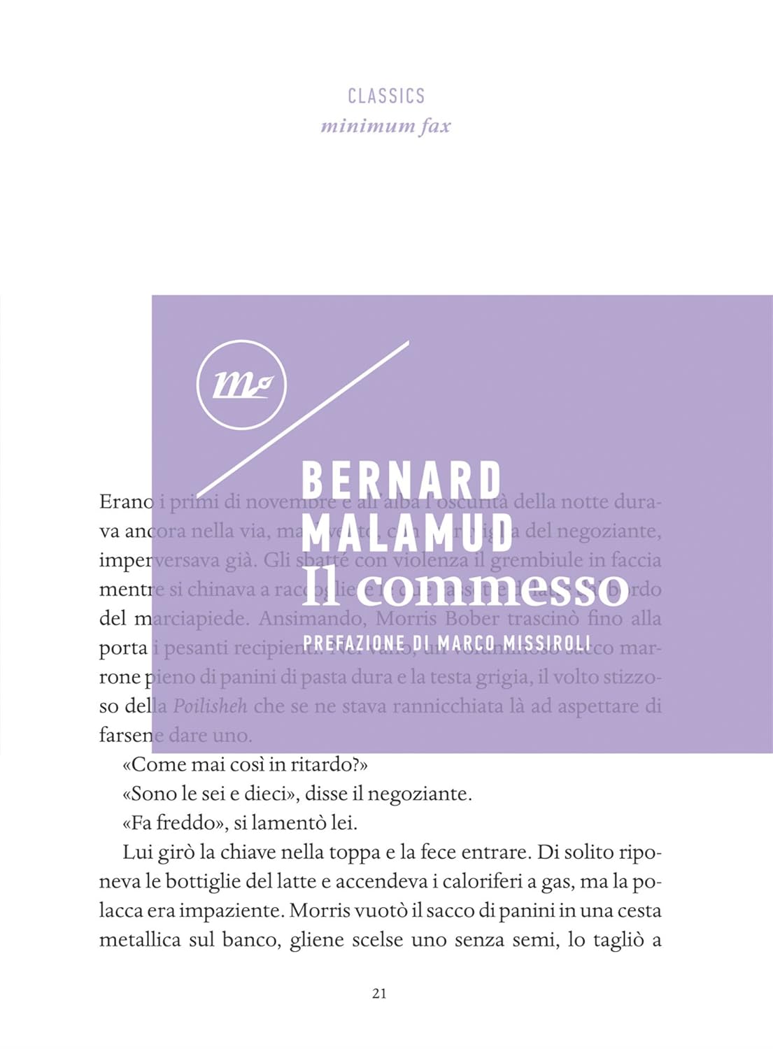Il commesso (Italian Edition) - Kindle edition by Bernard, Malamud ...