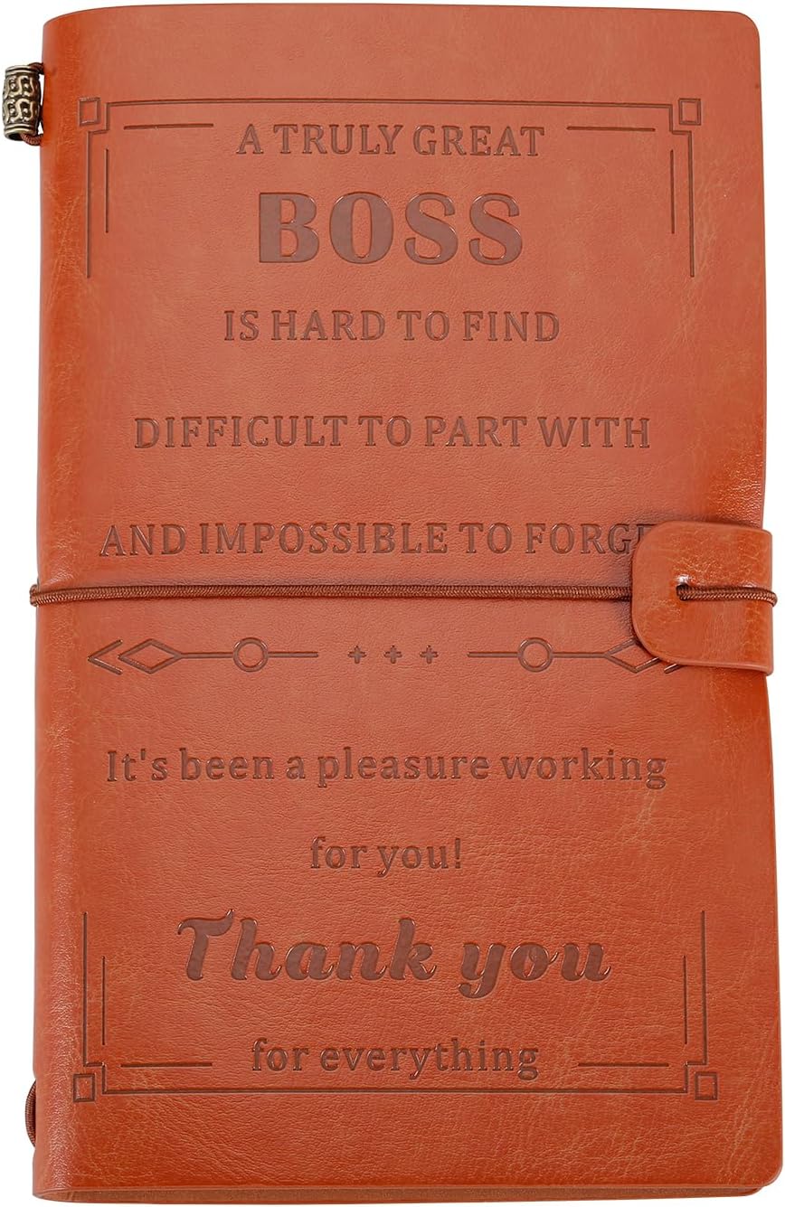 Amazon.com : Boss Gifts for Women Men Hardcover Executive Notebooks ...