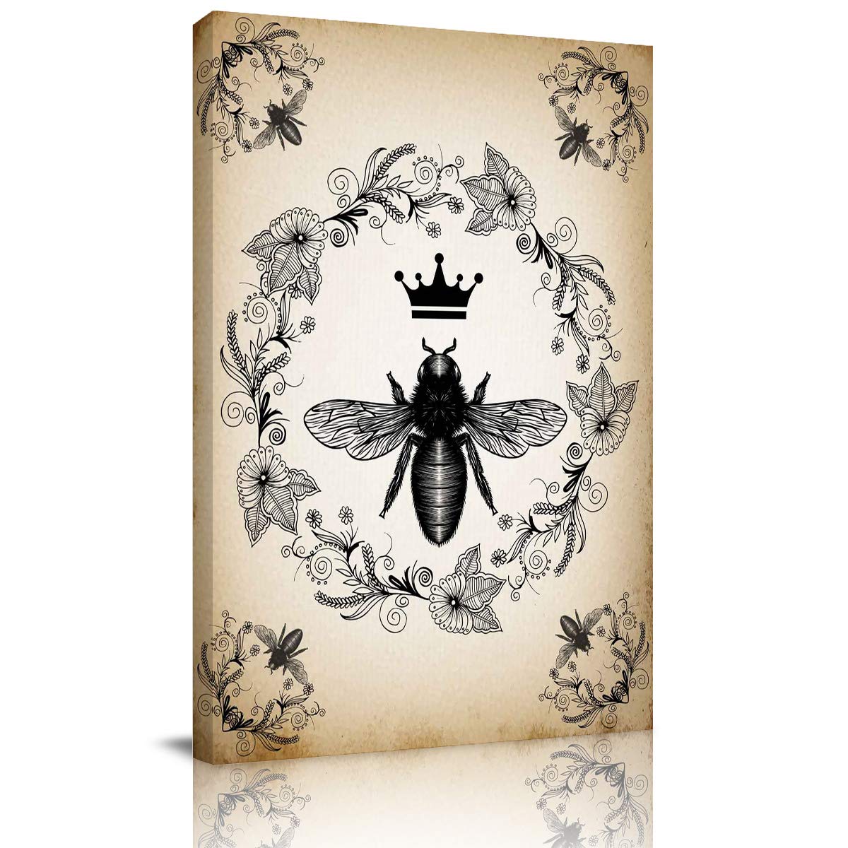 French Bee Illustration