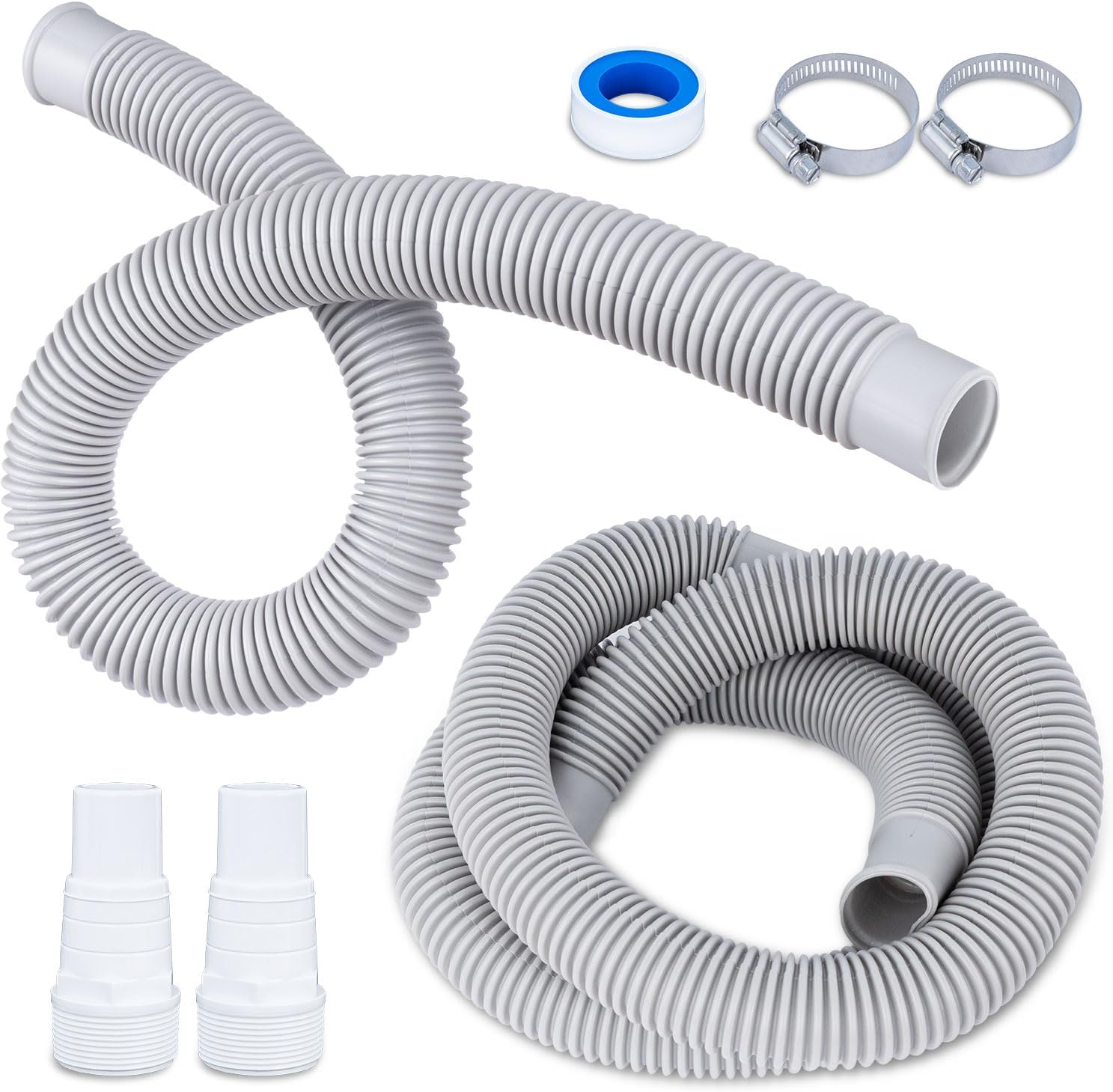 Amazon.com: Swimming Pool Replacement Hoses - 4 Pack Pool Hose for ...