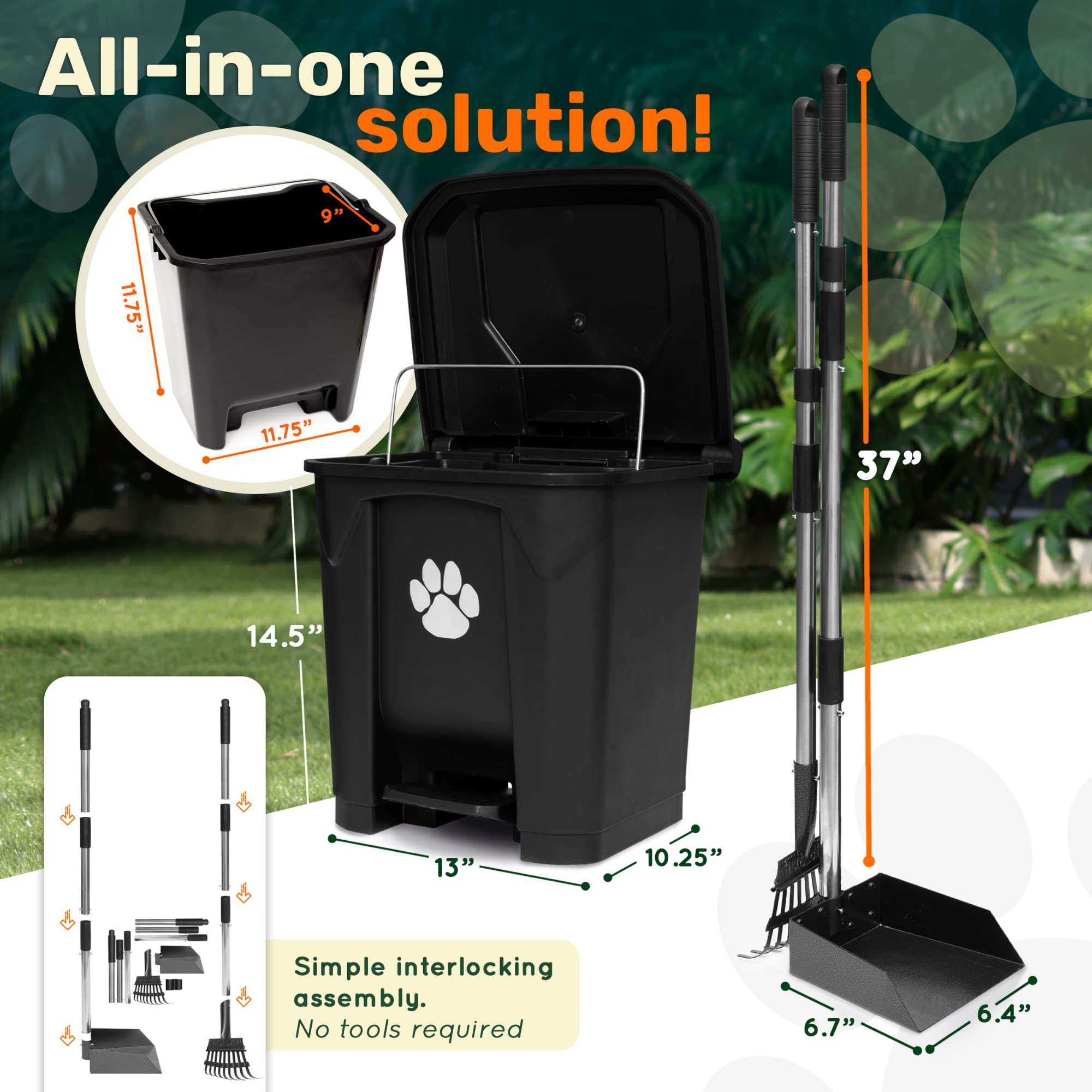 Best Outdoor Dog Waste Trash Can at Sue Alexander blog