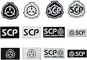 Amazon.com: "SCP Foundation Special Containment Procedures Logo ...