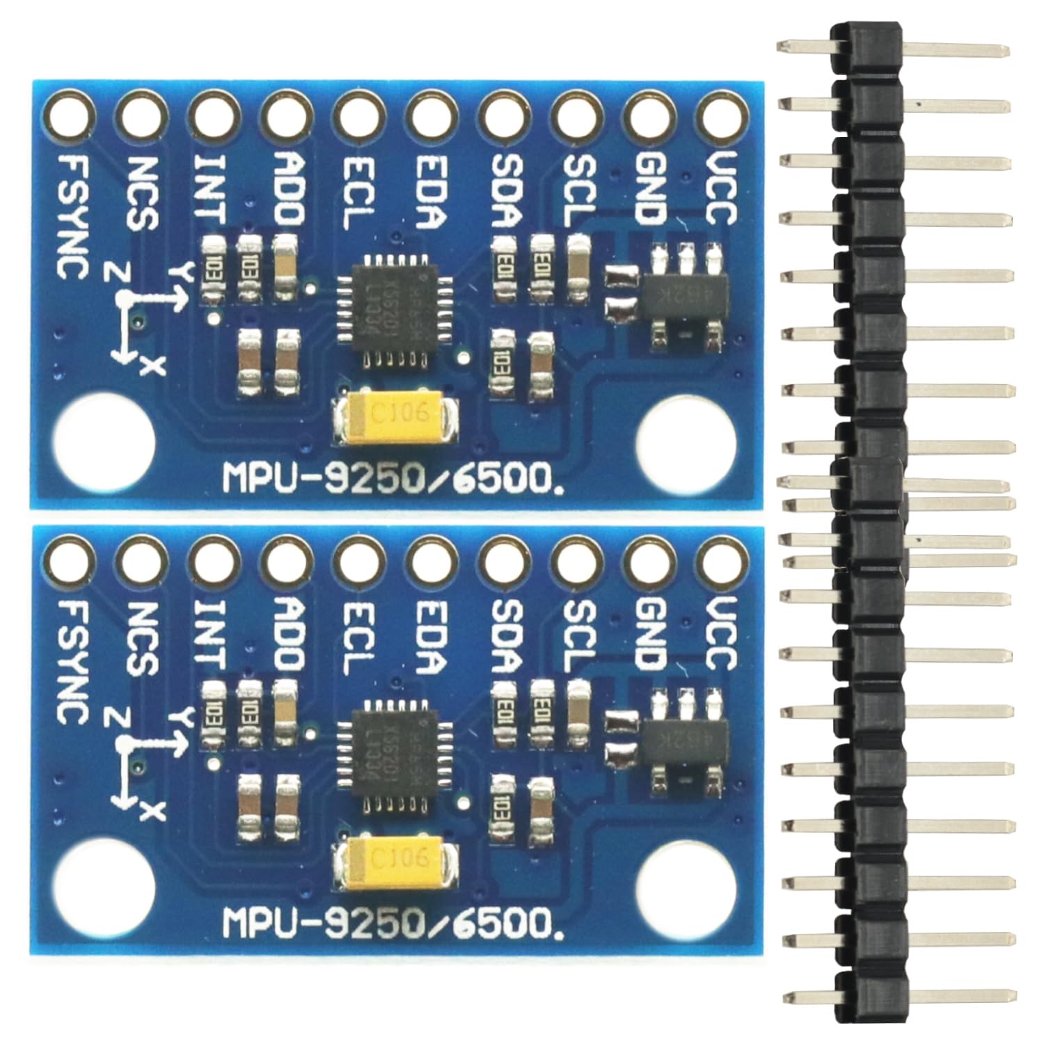Snapklik.com : 2 Pcs MPU6500 6-Axis Gyroscope Accelerometer Sensor ...