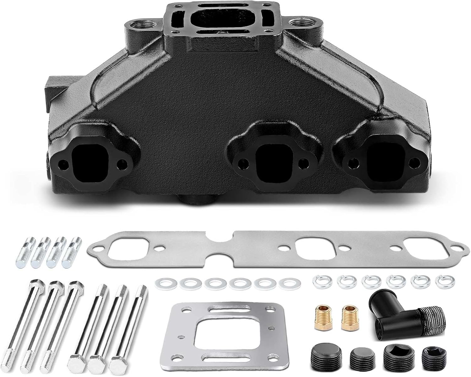 A-Premium Marine Exhaust Manifold with Hardware Kits Replace# 18-1952-1 ...