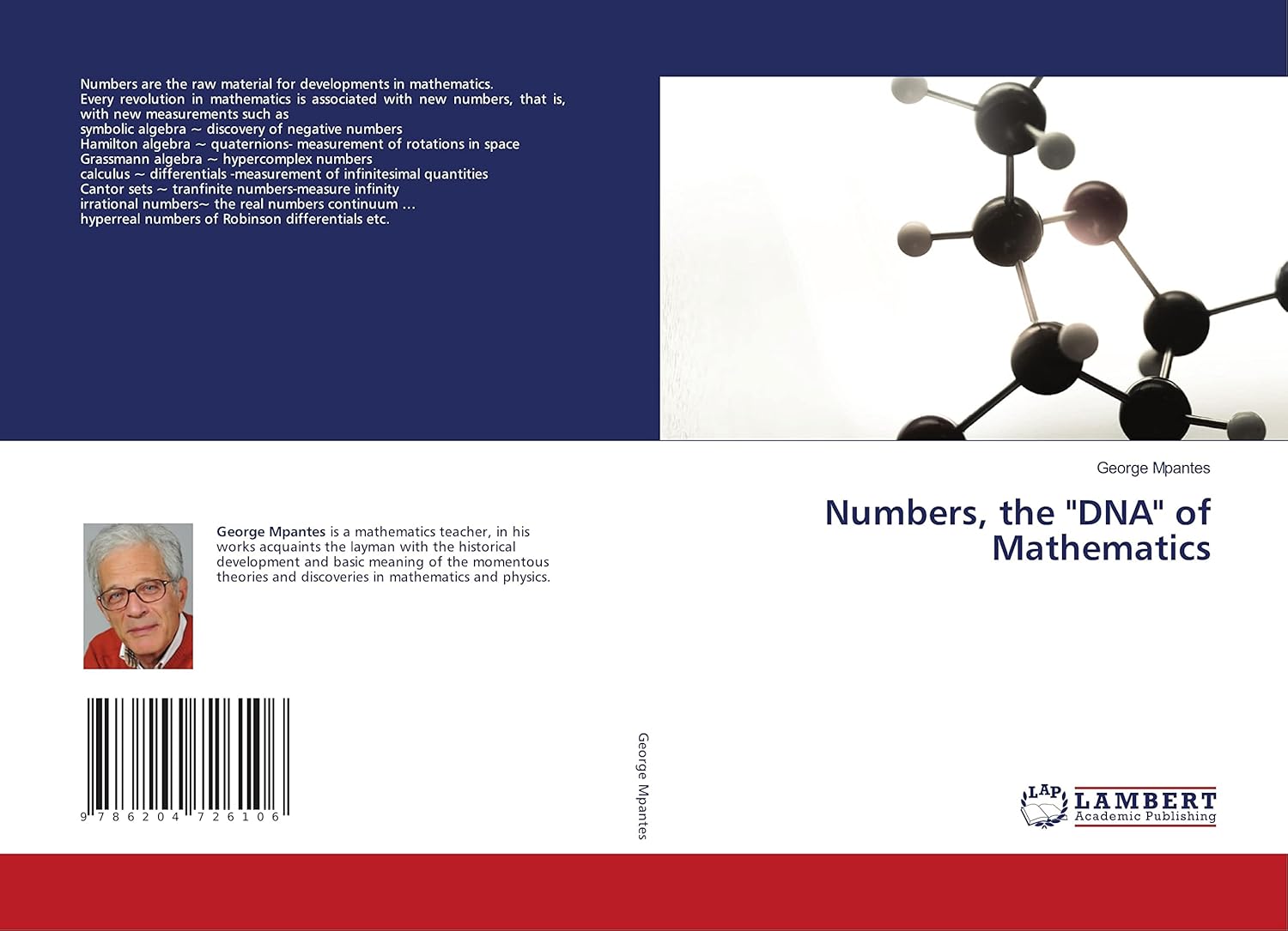 Numbers, the "DNA" of Mathematics: Mpantes, George: 9786204726106 ...