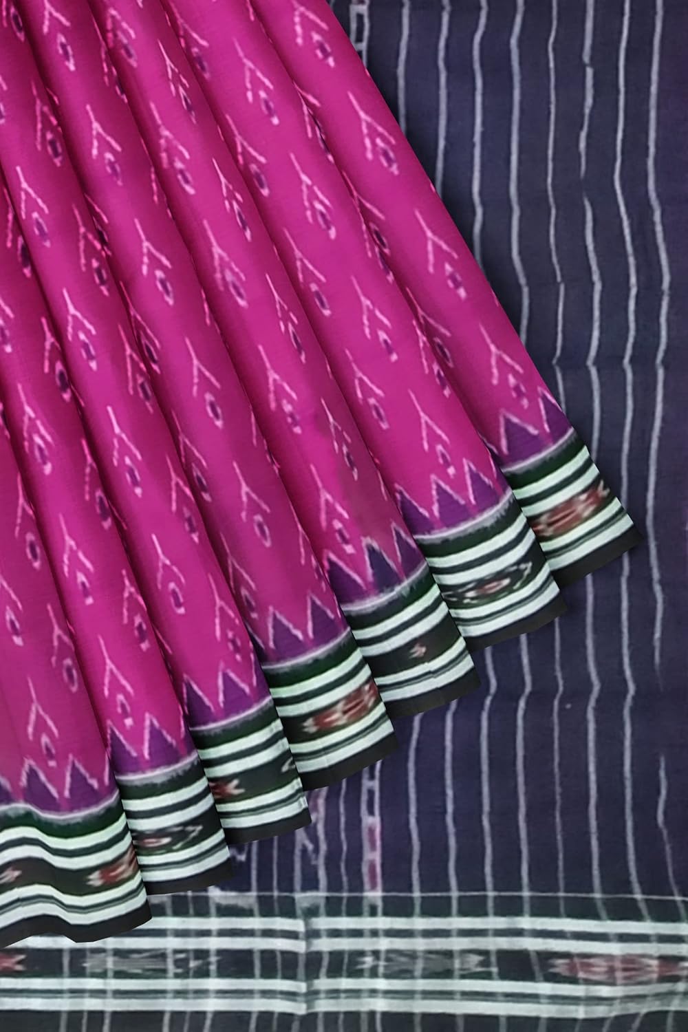Buy FLOWRINA Odisha Sambalpuri Handloom Ikat Women's Cotton Saree ...
