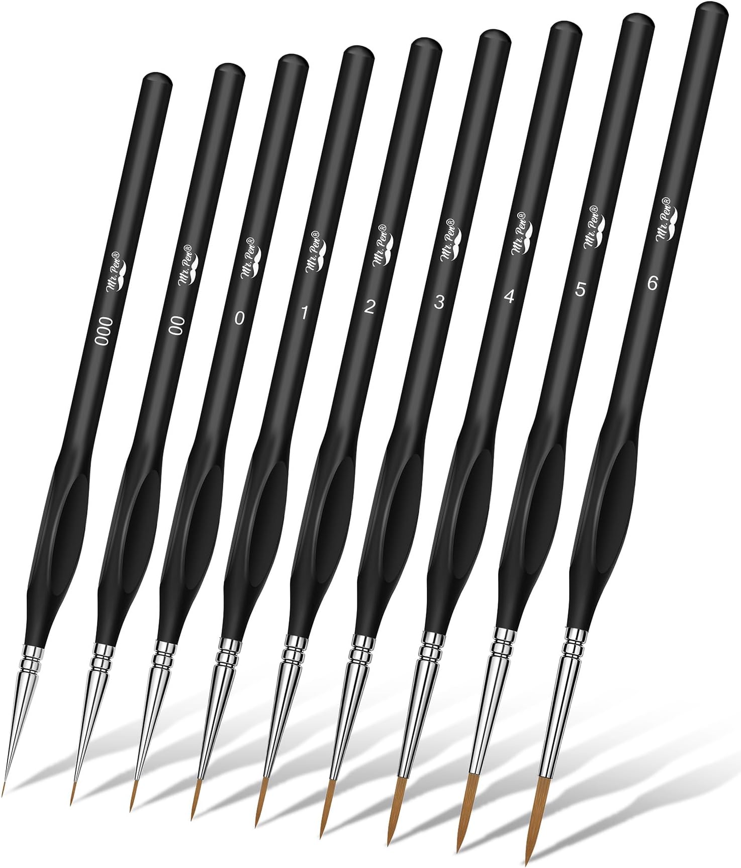 Amazon.com: Kolinsky Sable Miniature Paint Brushes - Professional ...