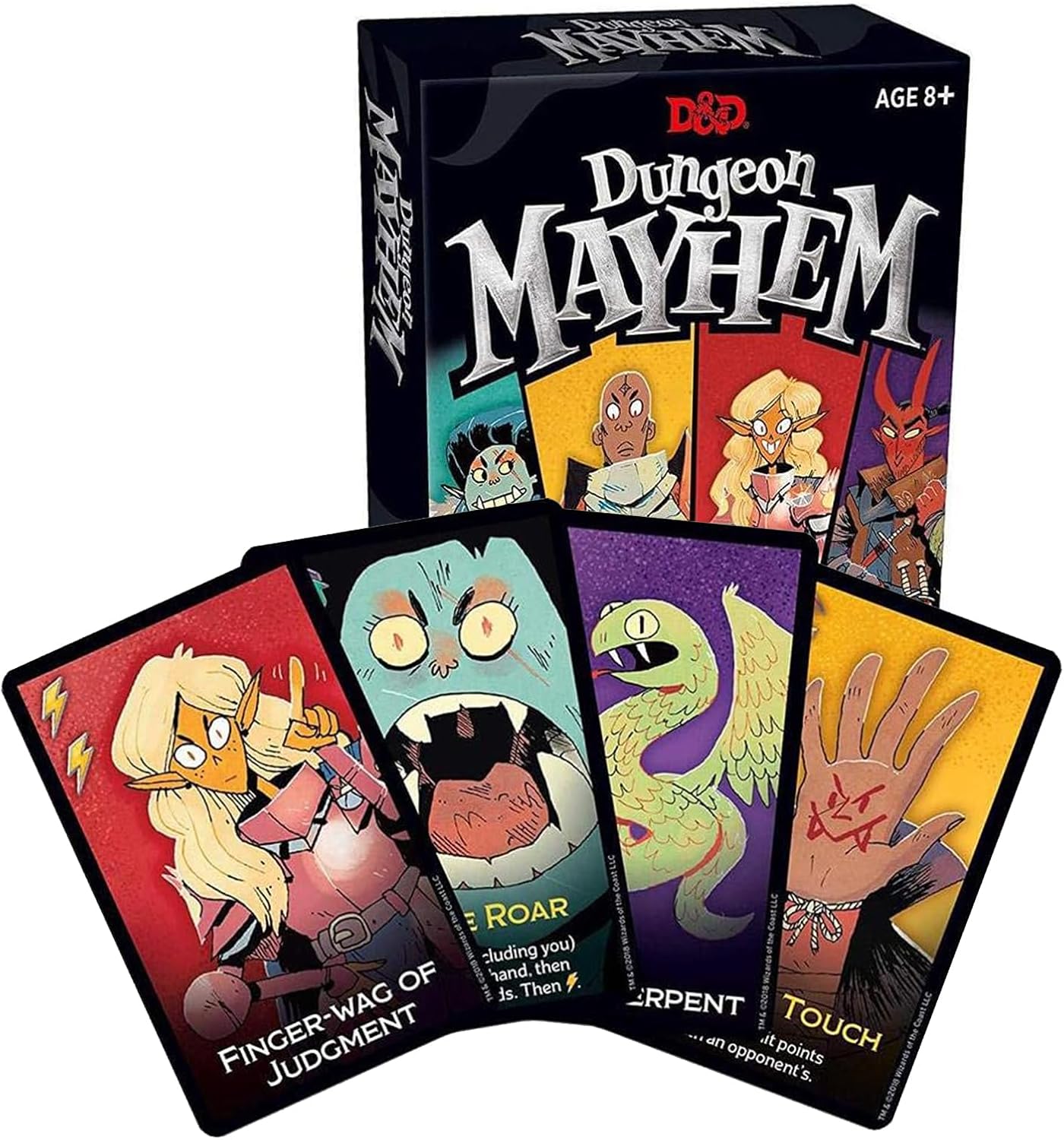 Amazon.com: UIDUNI Dungeon Mayhem Card Game - Fast-paced Fun for 2-4 ...