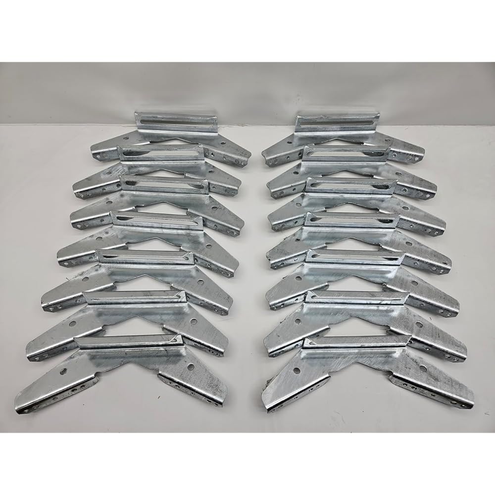 $19/mo - Finance (14) Pontoon Trailer V Wing Brackets Bunk Bolster Boat ...