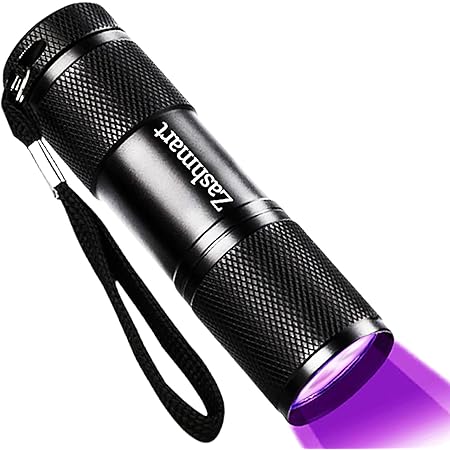 UV Torch, Vansky Black Light Pets Urine Detector 12Led UV Blacklight ...