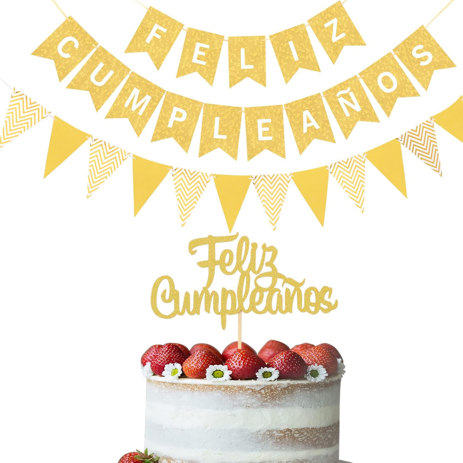 Amazon.com: Feliz Cumpleanos Mexican Fiesta Spanish Themed Banner Paper ...