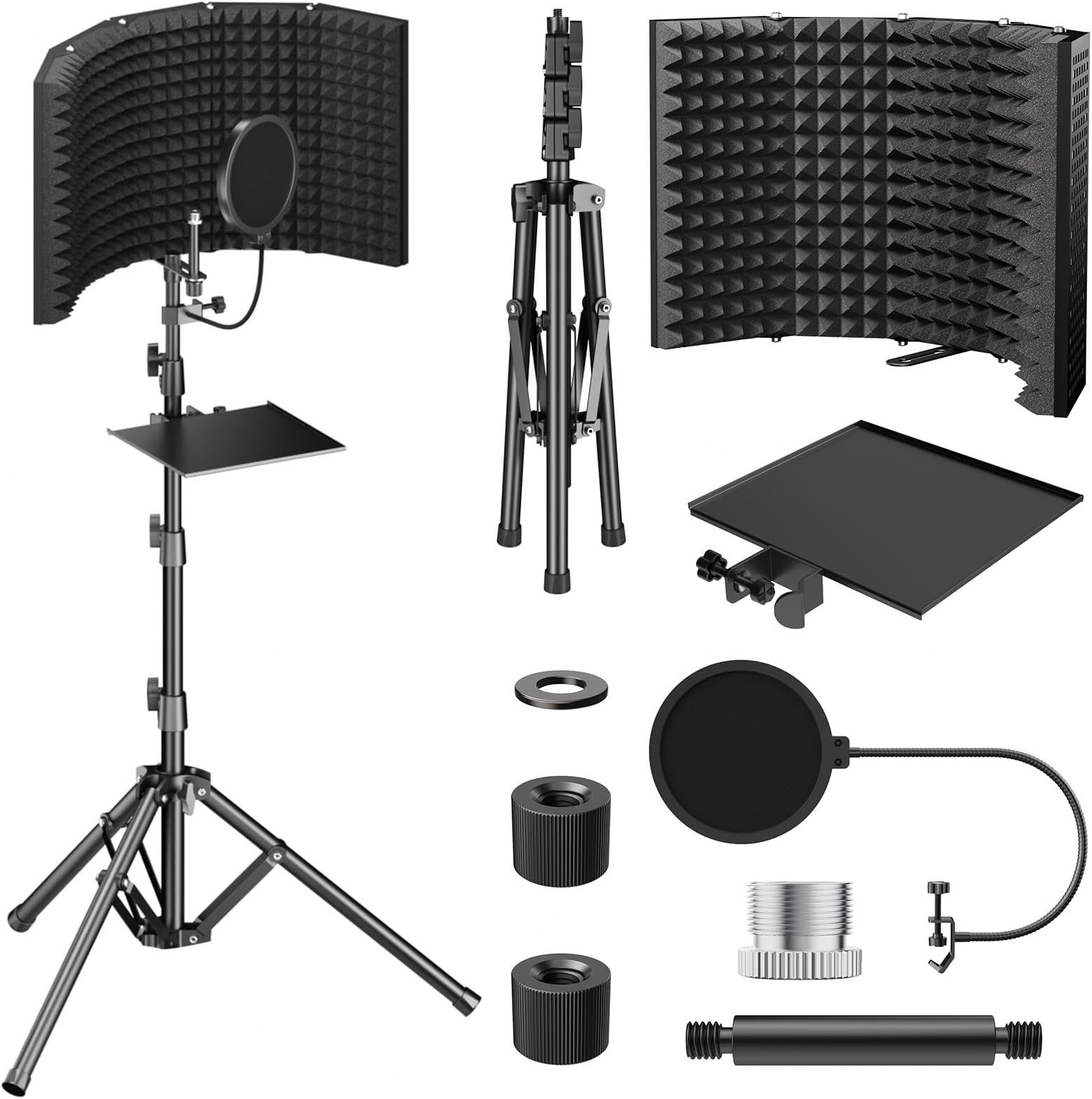 TroyStudio Portable Sound Recording Vocal Booth Box - |Reflection ...