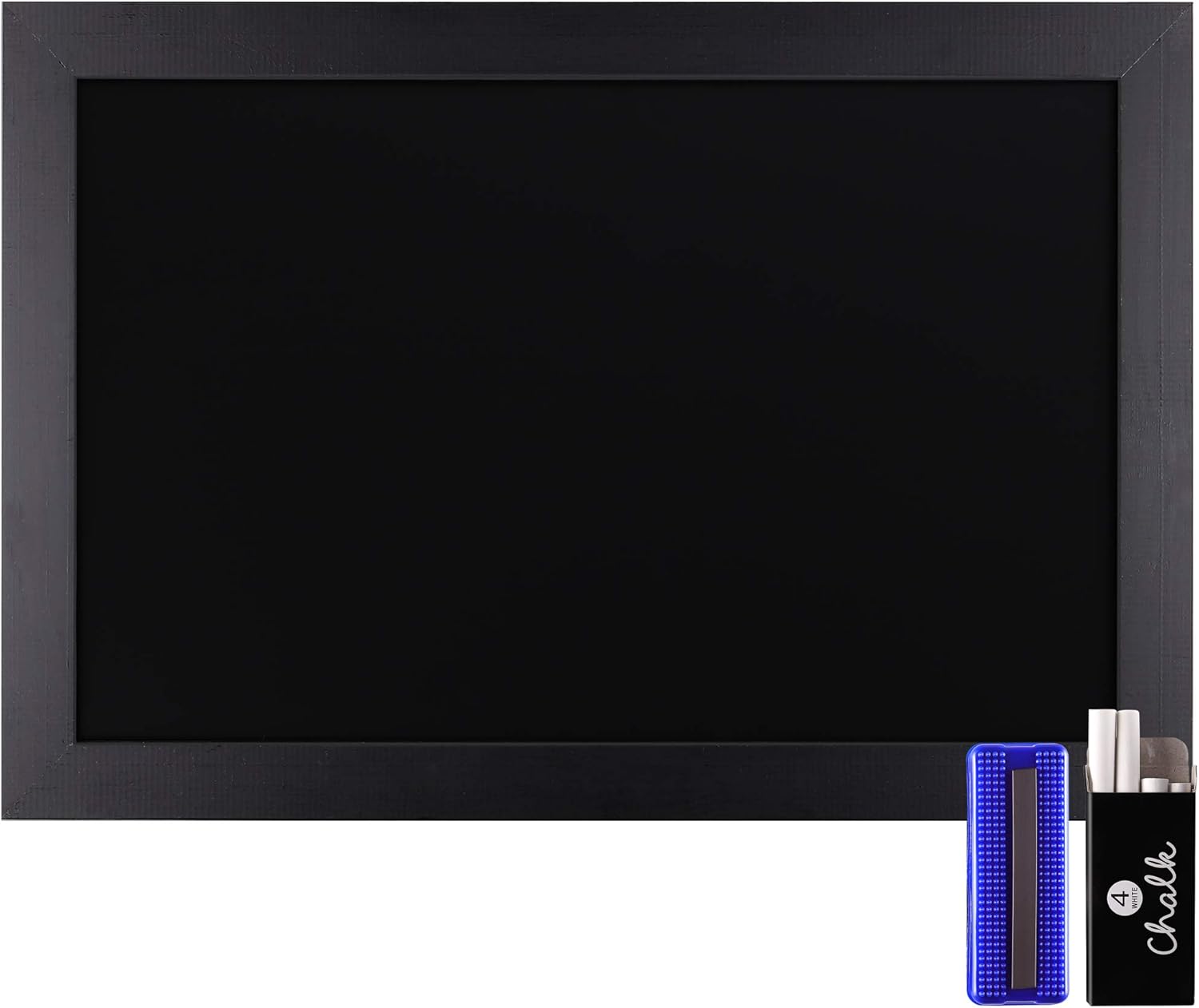 Amazon.com: HBCY Creations Rustic Black Magnetic Wall Chalkboard, Extra ...