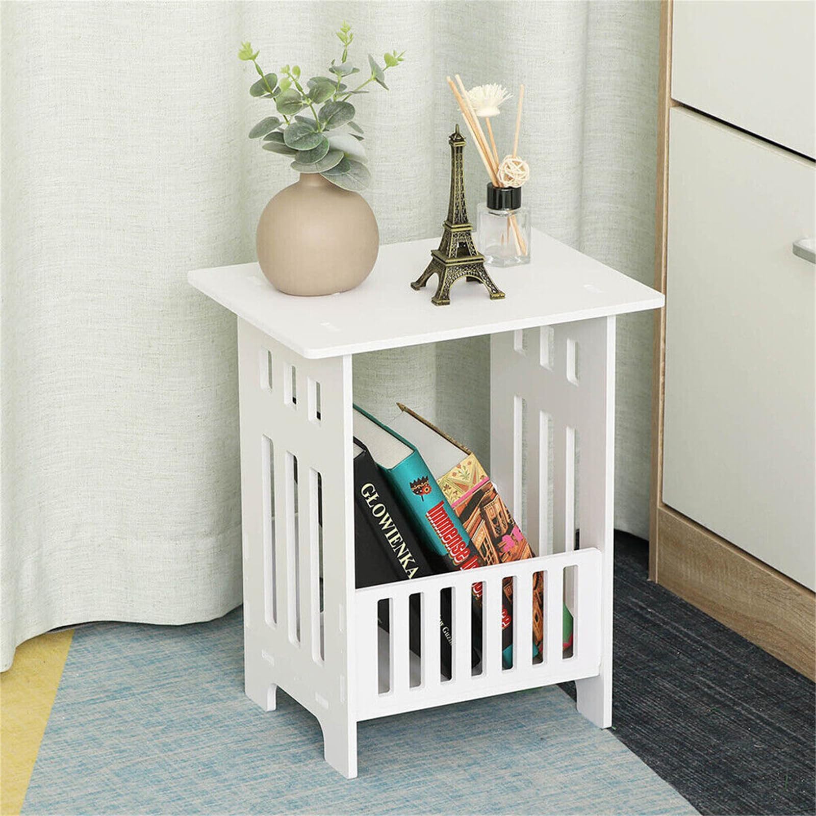 European Style Bedside Modern Minimalist Coffee Table Magazine Table ...