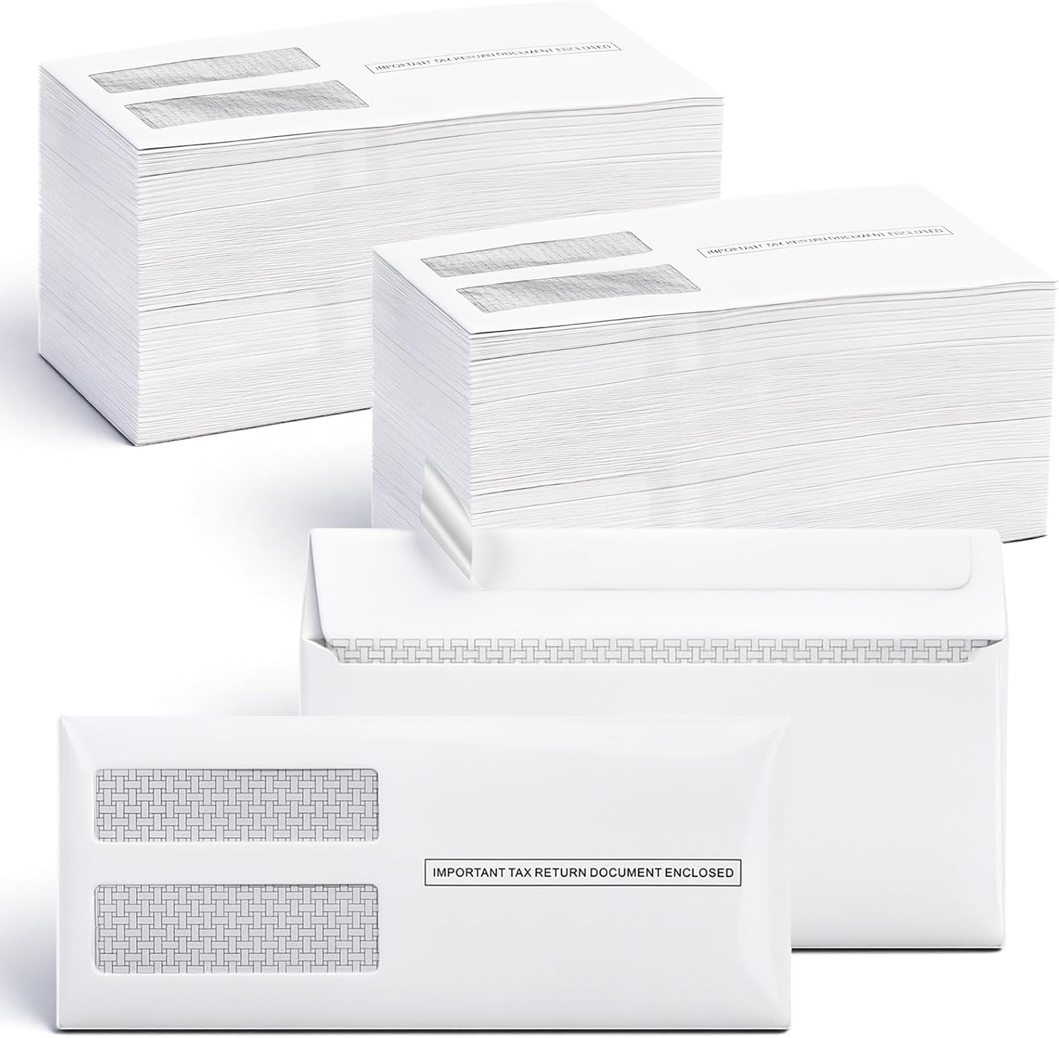 Amazon.com : Jaloro 50 Pcs 1099 Nec Tax Form Envelopes Fits 3 Part 1099 ...