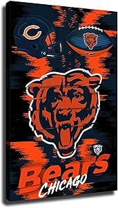 Amazon.com: Generic Chicago City Bears American Football Poster Sports ...